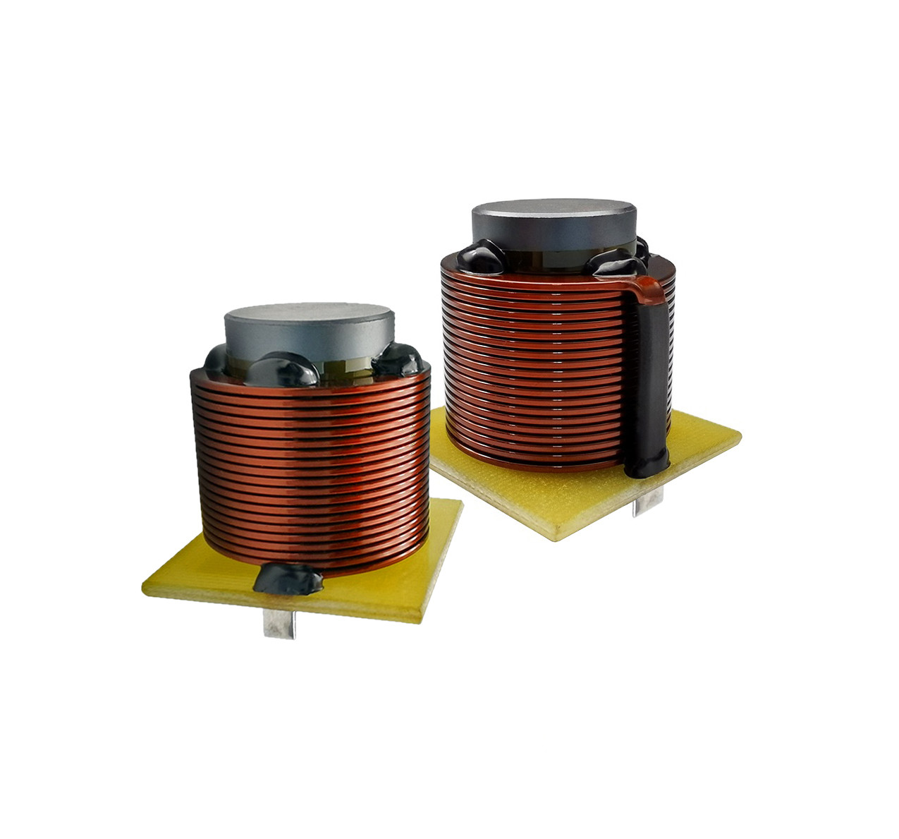 Custom Flat Copper Wire High Current DIP Power Inductor Magnetic Coil ...