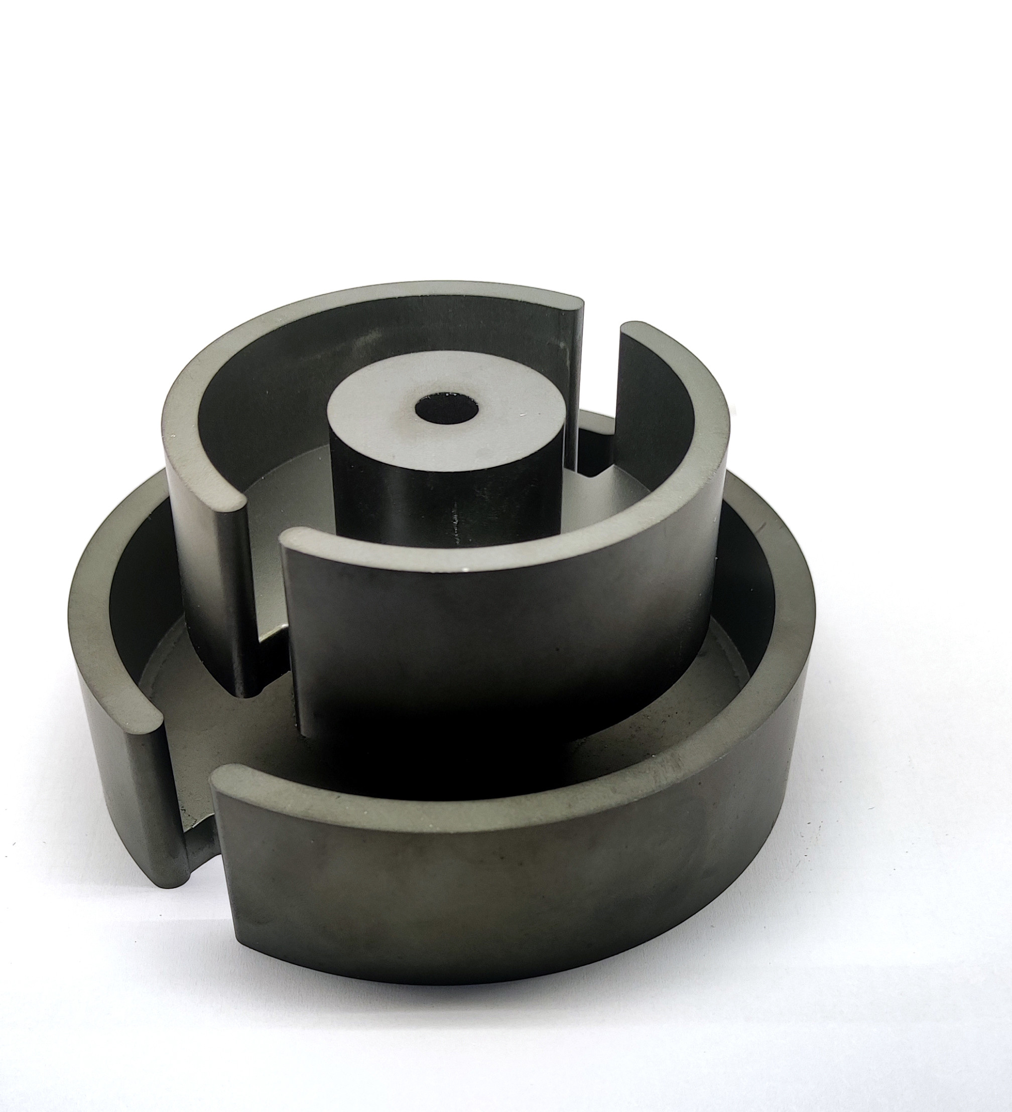 MnZn Material Pot Type Ferrite Core P80 / P112 / P150 For High ...