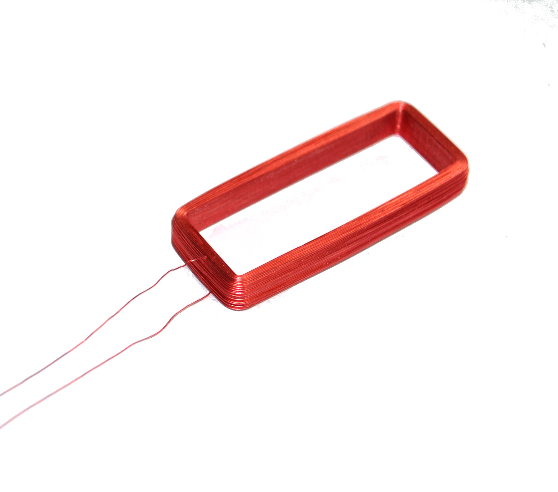 RFID Transponder Air Core Coil 125KHz Frequency 0.14mm Wire Diameter