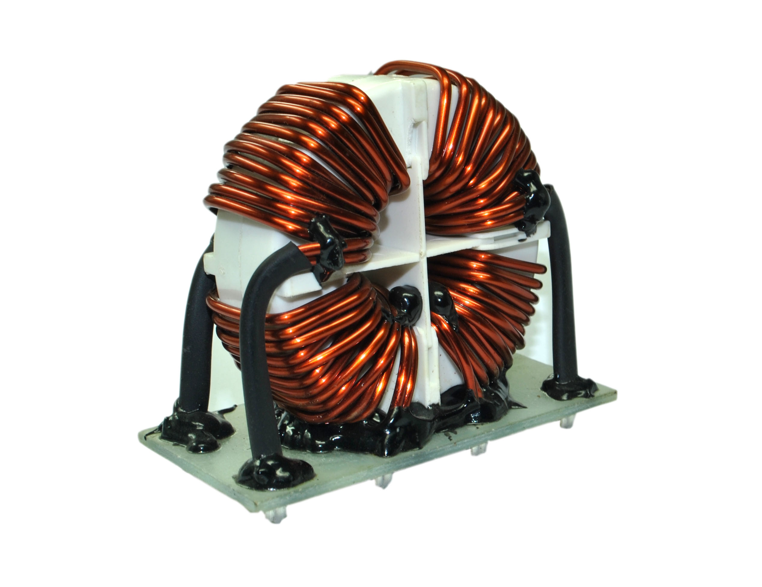 Low Loss Toroidal Common Mode Choke Amorphous Core Inductor Excellent ...