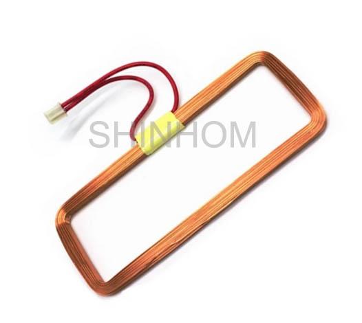 125KHZ RFID Antenna Air Core Coil , Coreless / Bobbinless Coil Copper ...