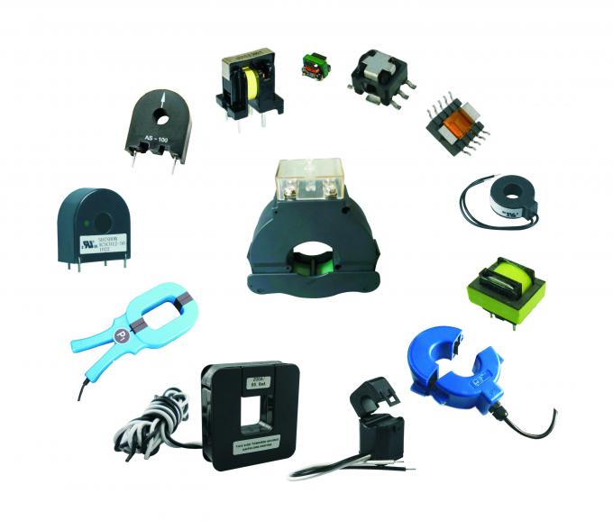 PCB Mounted 20A Current Sense Transformer Epoxy Encapsulation