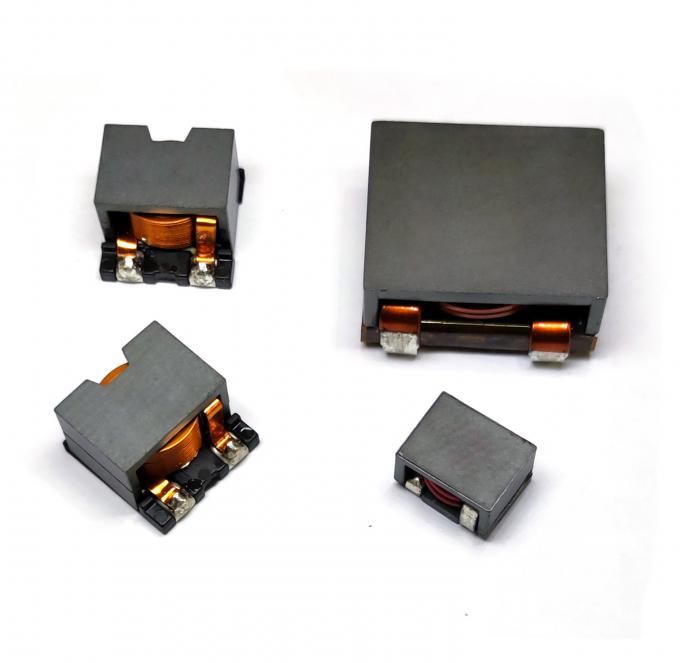 Low Resistance High Current Power Inductors Flat Copper Wire 100KHz