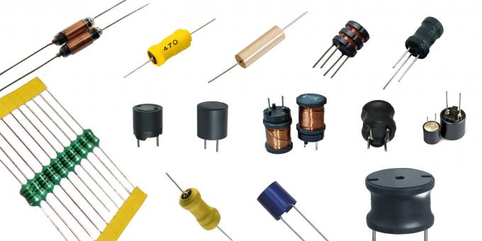 Ferrite Core Leaded Power Inductor With High Current 68uH - 1800uH ...